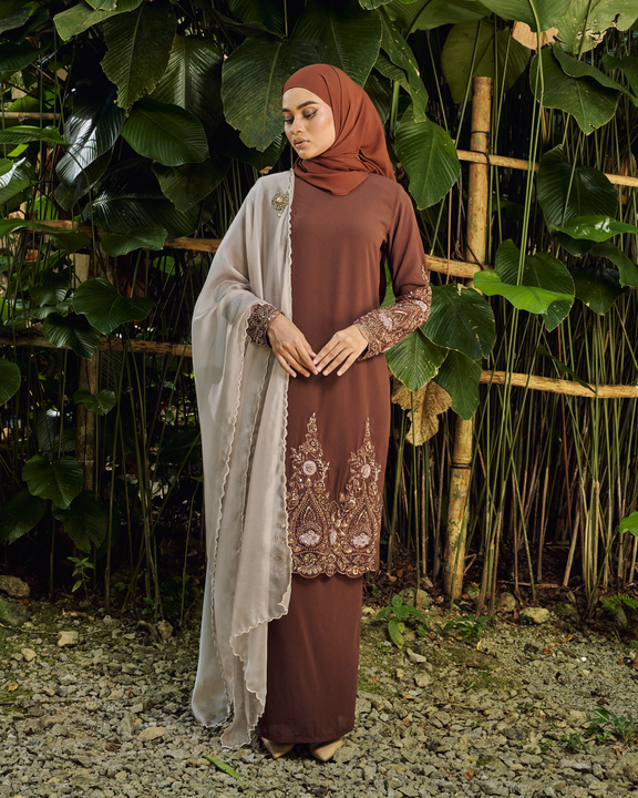 ALUNA KURUNG - BROWN – Nadine